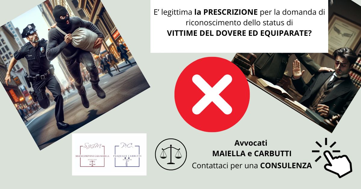 Vittime del dovere: normativa, benefici e equiparazione – guida completa